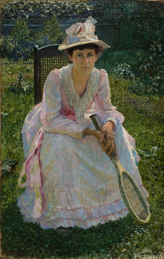 Mary Holland Bacher [1891] by Otto Henry Bacher [1856–1909] par ...